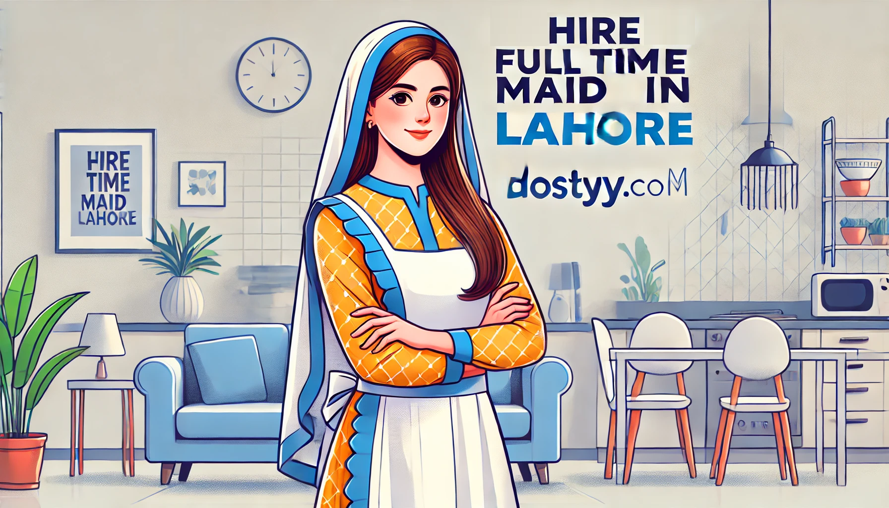 Full-Time Maid Required in Lahore