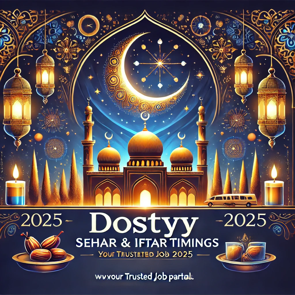Ramzan ul Mubarak 2025 Sehri o Iftaari Timing in Lahore