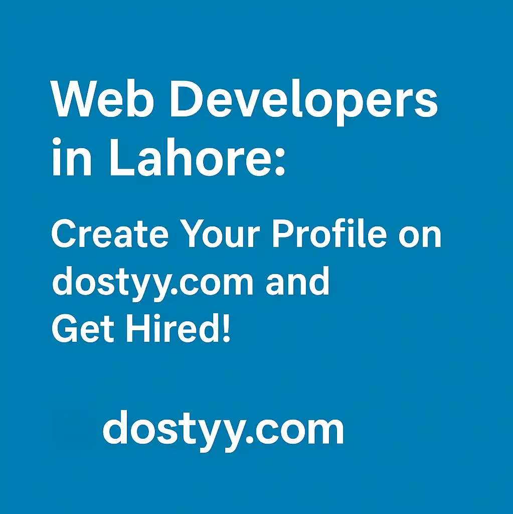 Top Platform for Web Developers in Lahore to Find Jobs